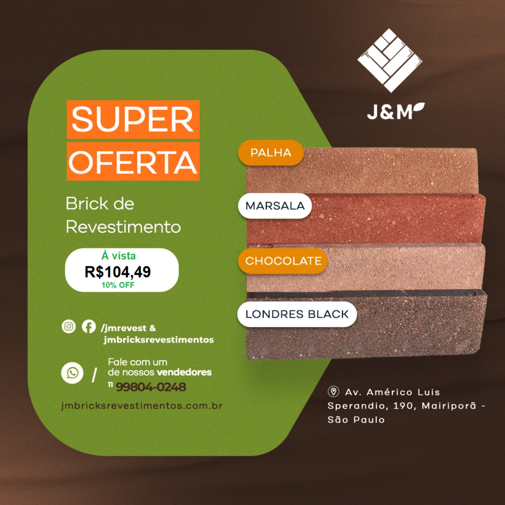 J&M – Bricks de Revestimentos